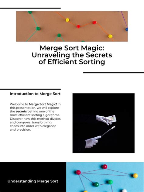slidesgo merge sort magic unraveling the secrets of efficient sorting 20241209060010jdb7 pdf