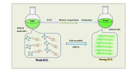 Aggregation Induced Enhanced Electrochemiluminescence Resonance Energy Transfer Biosensor For