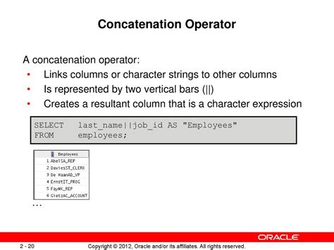 retrieving data using the sql select statement ppt download