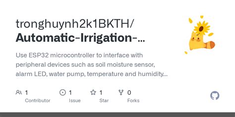 Github Tronghuynh K Bkth Automatic Irrigation System Use Esp Microcontroller To Interface