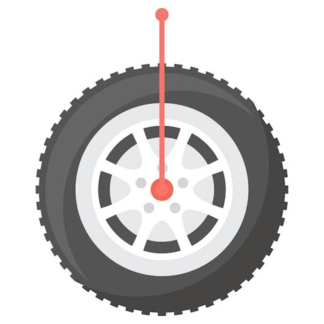 Premium Vector Tire Monitoring Sensor Concept Ai Lorry Vector Design