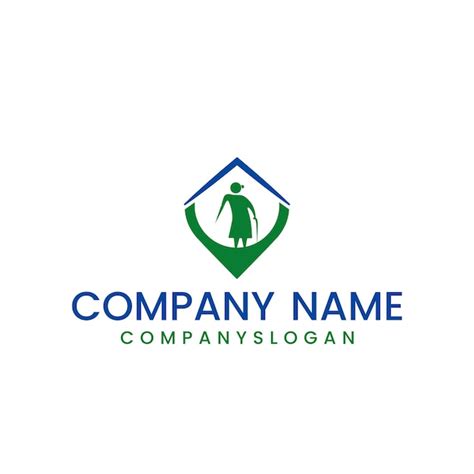 Logotipo De La Asistencia Sanitaria Vector Premium