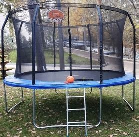 Батут с защитной сеткой Techsport, 366 см (TX-TEA-PI-12FT) - купить в ...
