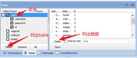 Sql注入工具的使用 Broken Year
