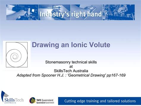 Drawing An Ionic Volute Ppt