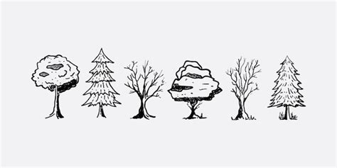 Premium Vector Doodle Illustration Tree Vector