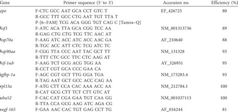 Pairs Of Primer Sequences For Real Time Quantitative Download