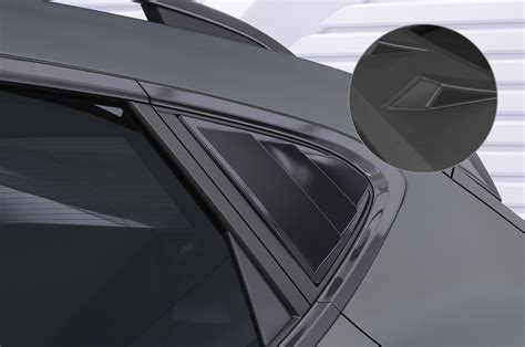 Cupra Formentor 20- Накладки на боковые задние стекла матовые, CSR ...