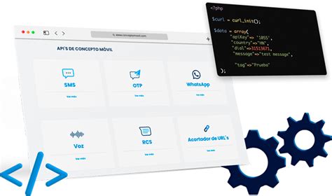 Concepto Móvil Implementa Nuestras Apis