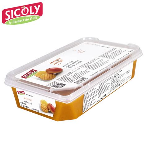 Sicoly Frozen Mango Puree 1kg Barrels And Beyond Ph