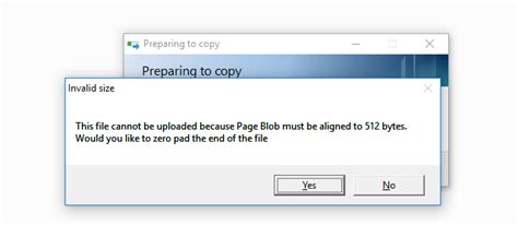 Azure Explorer Get An Error When Uploading Files Stack Overflow