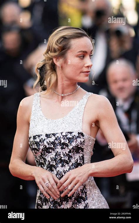Brie Larson Poses For Photographers Upon Arrival At The Premiere Of The Film Asteroid City At