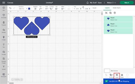 How To Use Attach In Design Space Help Center