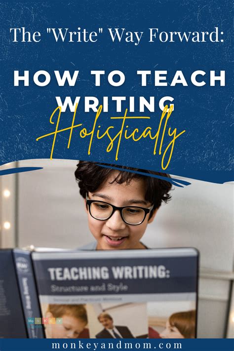 The Write Way Forward A Holistic Writing Curriculum IEW I Monkey And Mom