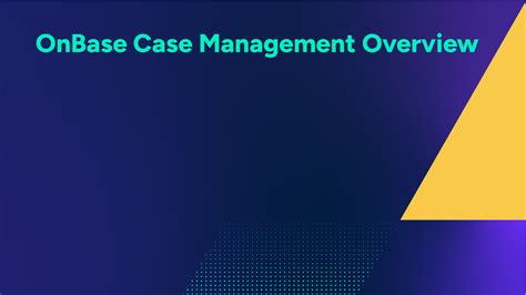 Onbase Content Services Platform Image One