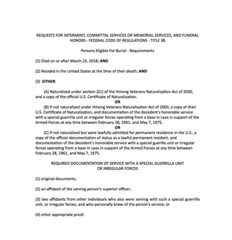 Pre Burial Application W Qualifications Cavwv Coalition Of Allied