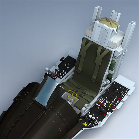 3d F16 Cockpit
