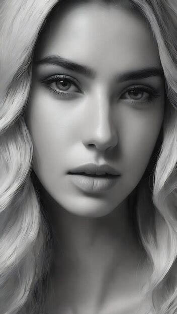 Premium Photo Empty Black And White Background