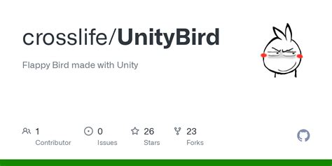 github crosslife unitybird flappy bird made with unity