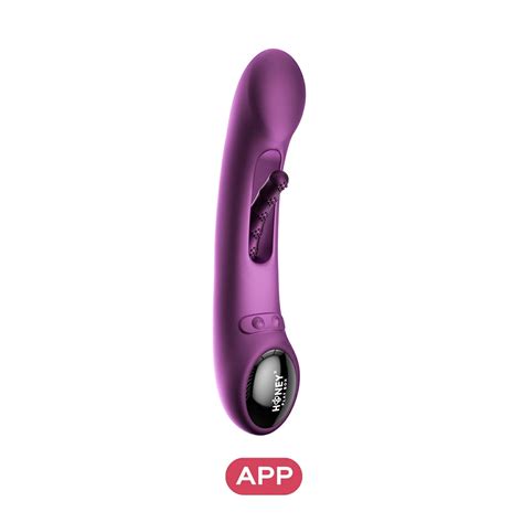 Tempo Pressure Sensing App Controlled Kinky Finger Tapping G Spot Vibrator Honey Play Box