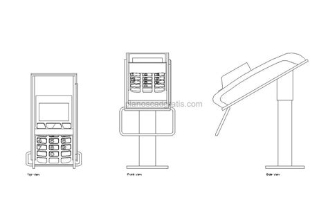 Taburete Moderno Bloque De Autocad Planos Cad Gratis