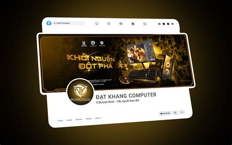 Key Visual Khởi Nguồn Đột Phá Đạt Khang Computer Behance