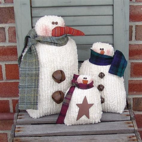 Chenille Snowman Etsy