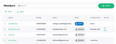 Web Dashboard Introduction Parkade