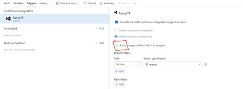 Build After The Previous Execution Has Succeeded In Azure Devops Stack Overflow