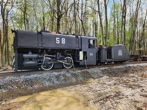 Jandl 58s First Steam Of The Season Rrailpreservation