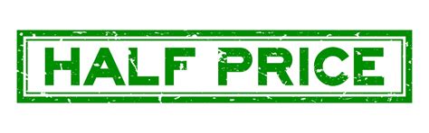 그런지 그린 하프 가격 워드 스퀘어 고무 씰 스탬프 에 화이트 배경 가격에 대한 스톡 벡터 아트 및 기타 이미지 가격 고무 광고 Istock