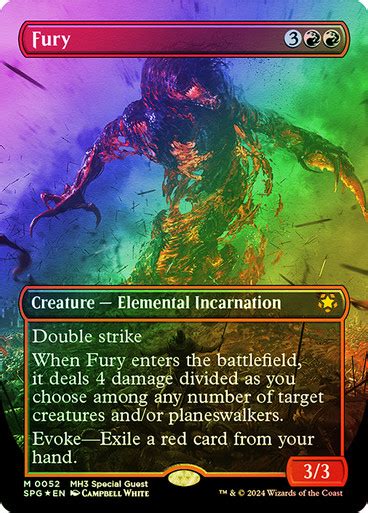 Fury Modern Horizons 3 Retro Frame Cardsphere