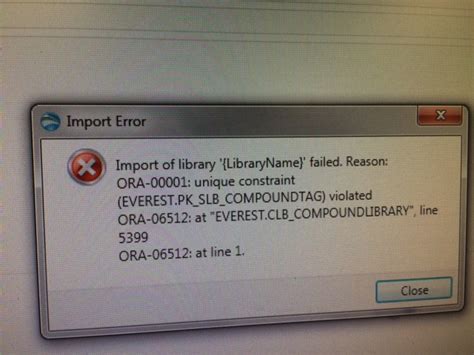 Unifi 科学库导入失败错误：import Of Library Libraryname Failed（导入库 科学库名称 失败