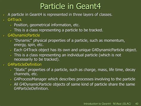 PPT Exploring Geant Bridging Physics Simulations Across Various Applications PowerPoint