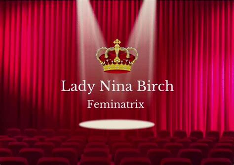 Lady Nina Birch Sexy Lingerie Lady Lady Nina Birch Feminatrix