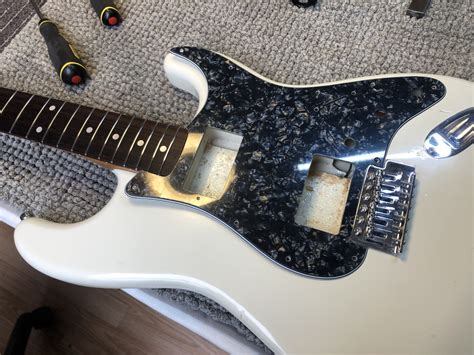 Squire Strat Re Fret Owls Guitar Sanctuary