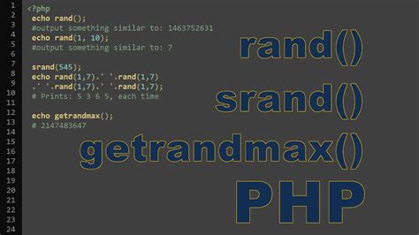 Generating A Random Number In Php Brainbell