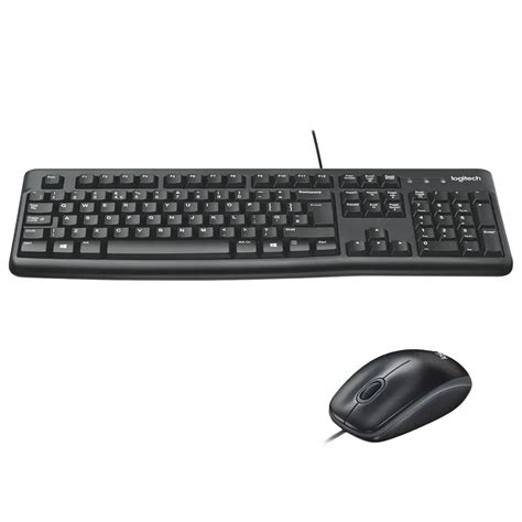 Logitech Mk120 Wired Keyboard And Mouse Combo