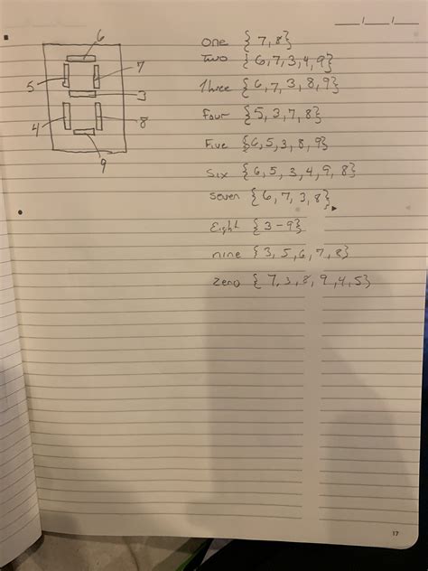 Working On A 7 Segment Display Kevin Duren