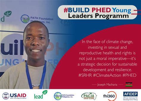 Srhr Phed Joseph Macharia