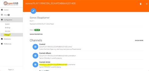Openhab2 Auto Discovered Things Sitemaps Item Files Uis