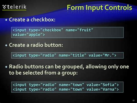 html tables and forms pptx