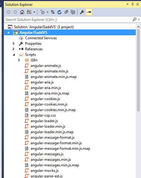 Way Of Adding Angular In Visual Studio 2017 With A Simple Method