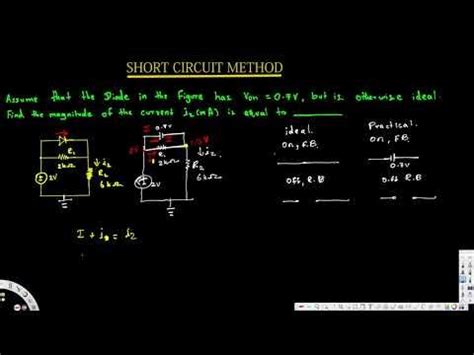Practical Diode And Problem On Practical Diode Circuits