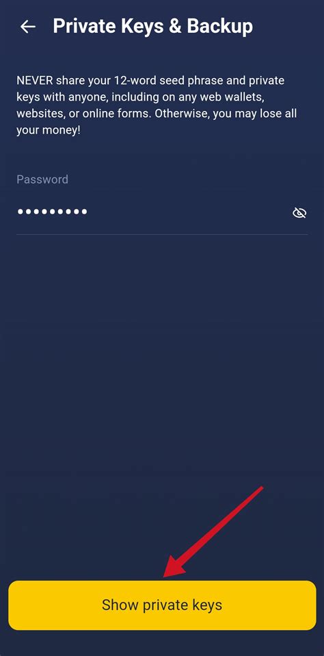 How Do I View My Private Keys Backup Phrase Atomic Wallet Knowledge Base