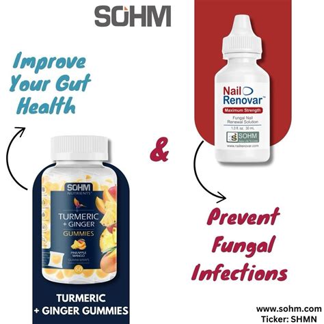 Sohm Nutritiousgummies Flavoredgummies Guthealth Turmericginger… Sohm Inc