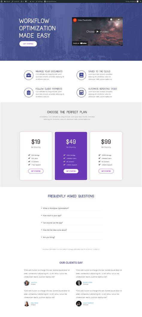 mohammad shakib on linkedin lading page design for you if you needs