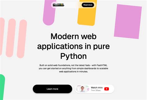 FastHTML The Perfect Framework For Simple AI Powered Web Apps