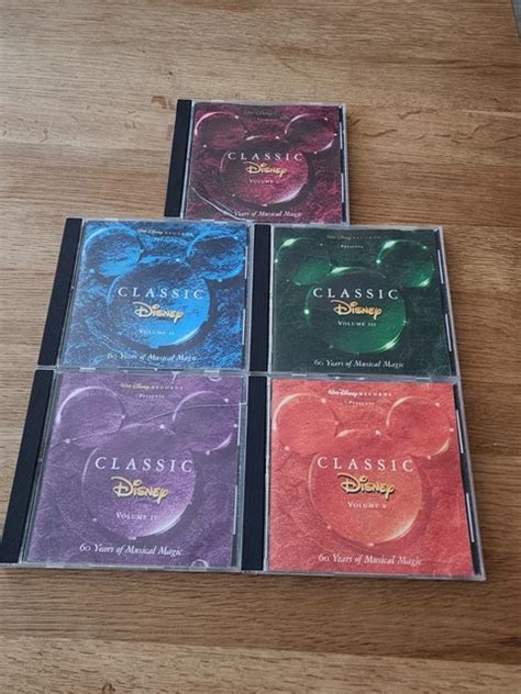 Rare Vintage Full Collection Disney Classic Cd Set Volume 1 5 £2672