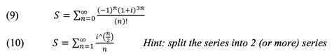 in problems 6 10 determine if the given series is
